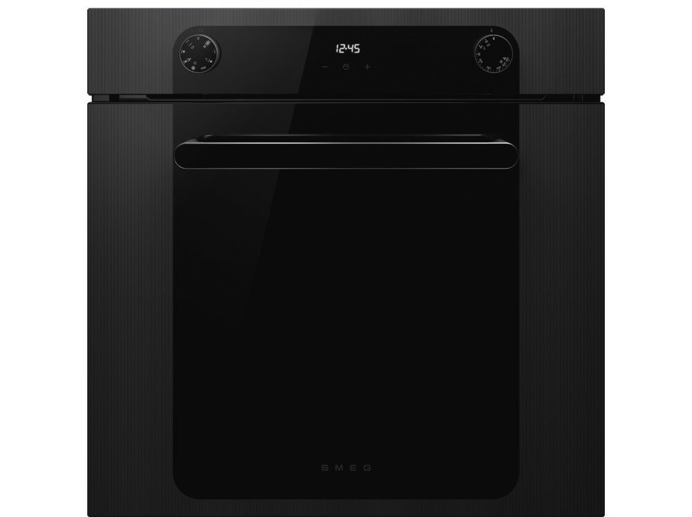 Духовой шкаф Smeg SF6200TB, многофункциональный, 60см, 8 программ, черное стекло
