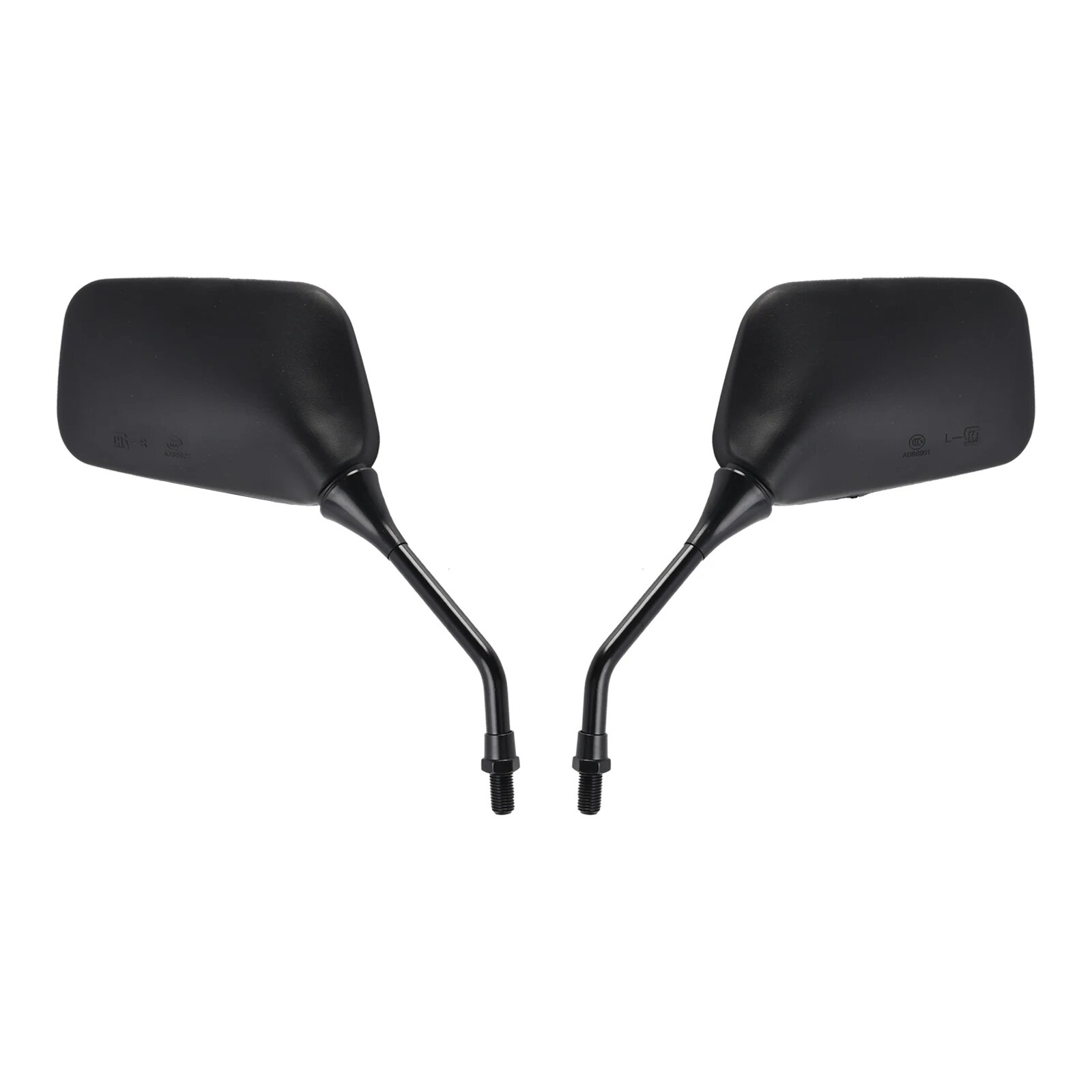 Пара черных зеркал Topteng для Suzuki GS400 GS450 GS500 GS550 GS850 GS1000 GS1100 GS1150