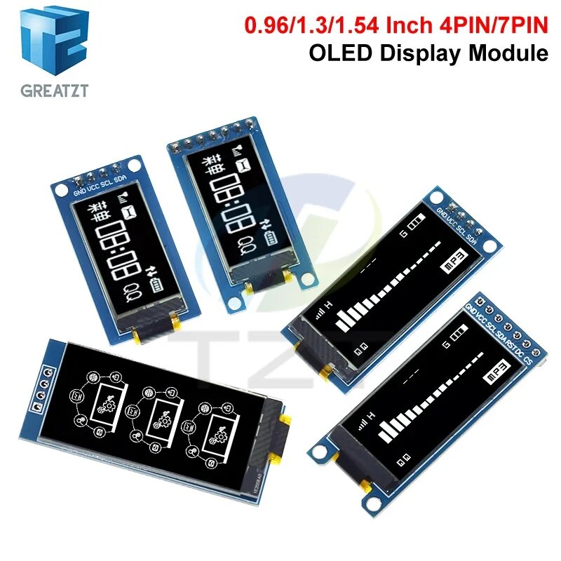 OLED дисплей 1.54" 4PIN, Color: 1.54 OLED 4PIN — фото 1