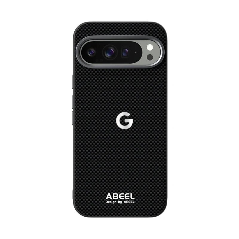 Чехол Google Pixel Из Углеродного Волокна С Кевларовым Узором, Google Pixel 9a, Черный, G