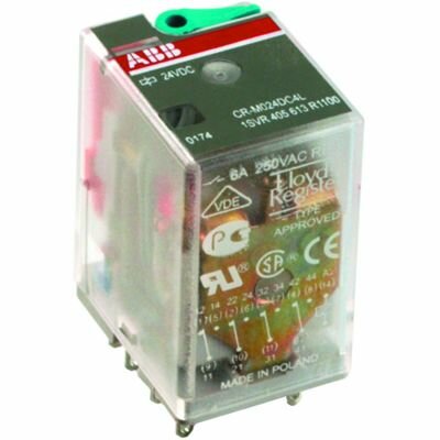ABB CR-M024DC2 Промежуточное реле 24V 12A 2ПК (DC) 1SVR405611R1000