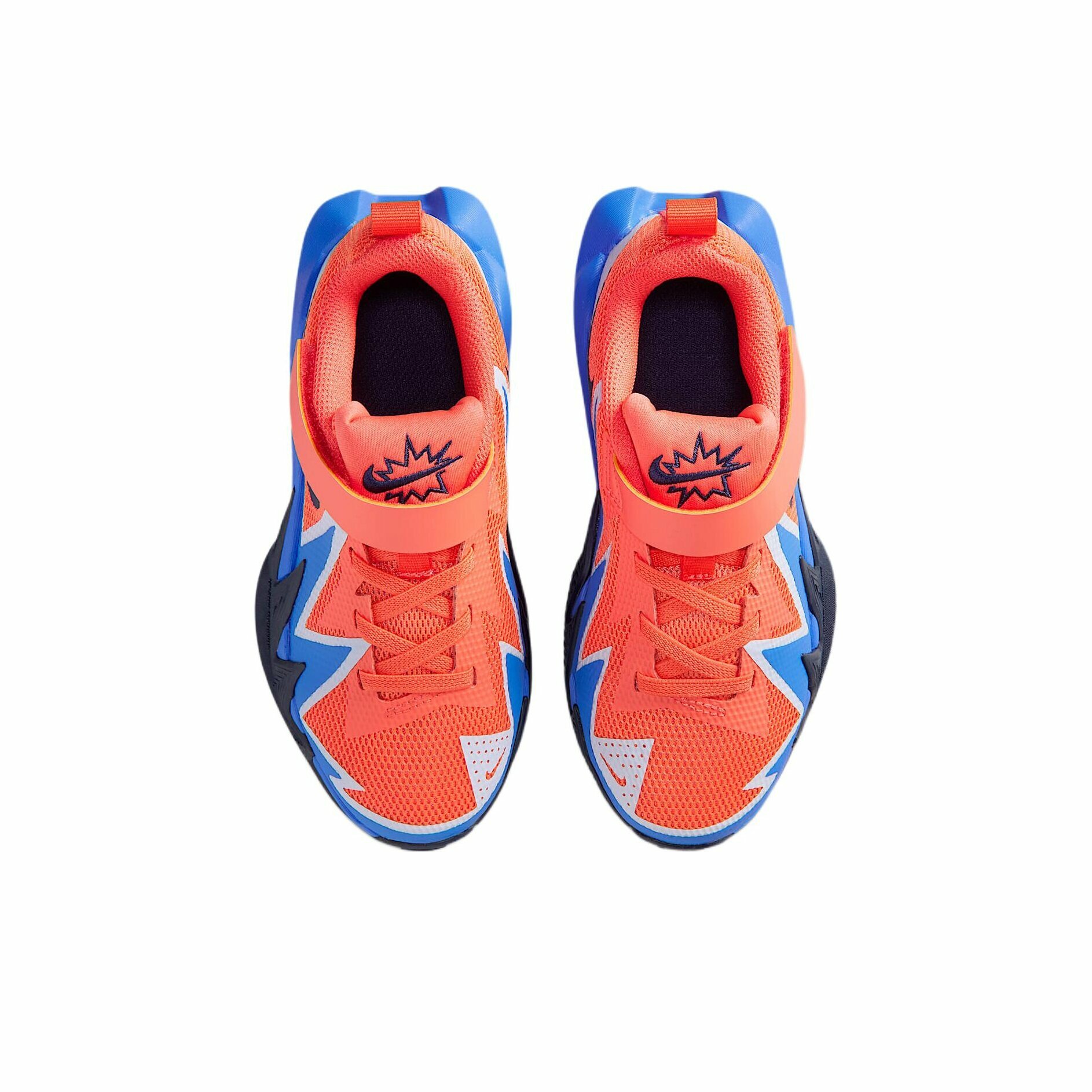 Кеды NIKE, размер EU 28 стопа (17CM), синий/оранжевый — фото 1