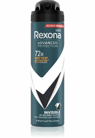 Дезодорант Rexona Men Advanced Protection Invisible, 150 мл
