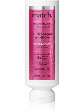 Бальзам для волос oBoticario Match. Anti-Frizz, 280 мл