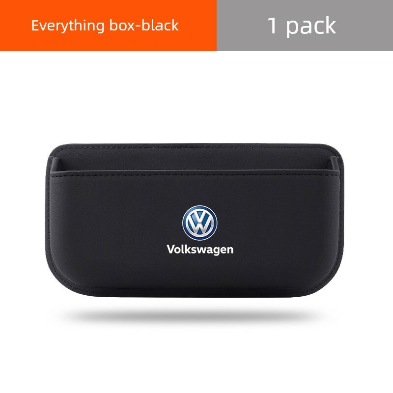 Адгезивный органайзер для приборной панели автомобиля Volkswagen - Хранение телефона, карт, ключей, цвет люкс-черный