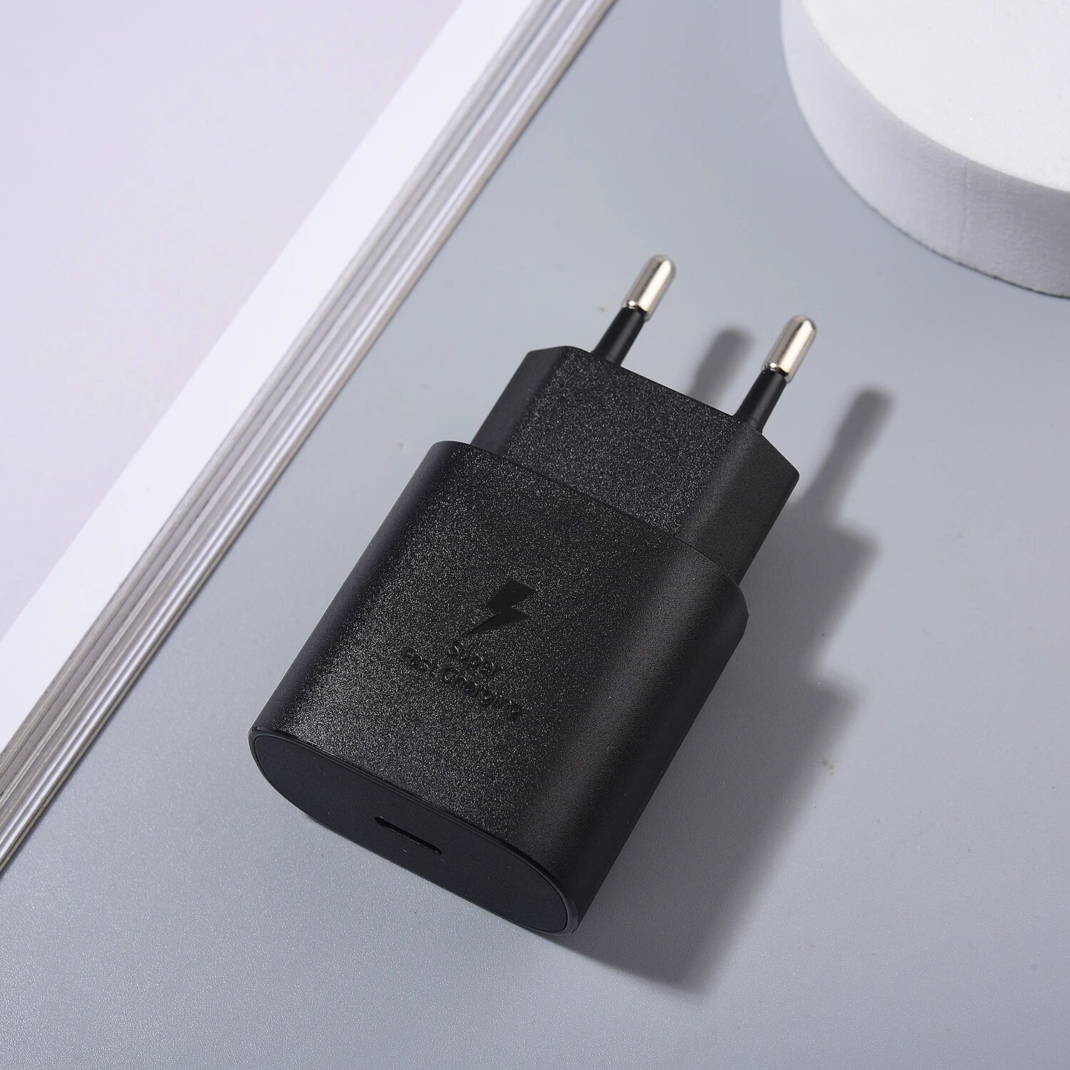Зарядное устройство Samsung 25W EU, черный, Type-C