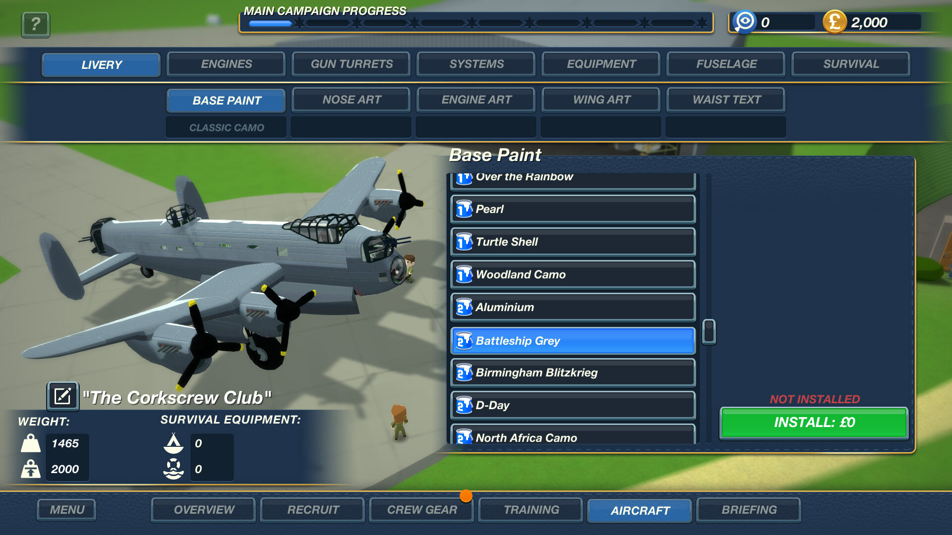 Bomber Crew - Skin Pack 2 DLC PC Steam Ключ • Активация Steam