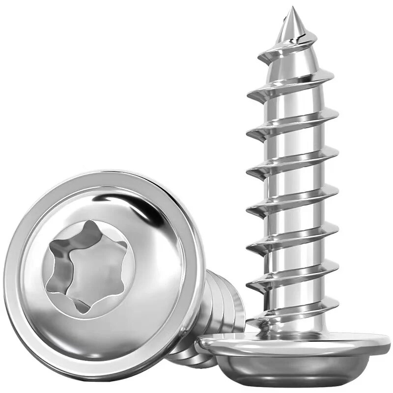 Саморезы Nainine PWA 304 из нержавеющей стали M6 (10Pcs), 20mm