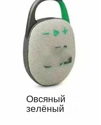 Портативная беспроводная Bluetooth 5.0 аудиоколонка Clip5 с карабином, внешняя динамика для спорта и путешествий, встроенный аккумулятор 300-500mAh, поддержка карты памяти, 5 Вт, ABS пластик
