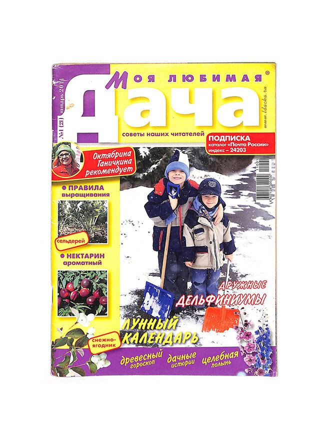 Журнал "Моя любимая дача. № 1 (21), январь 2011