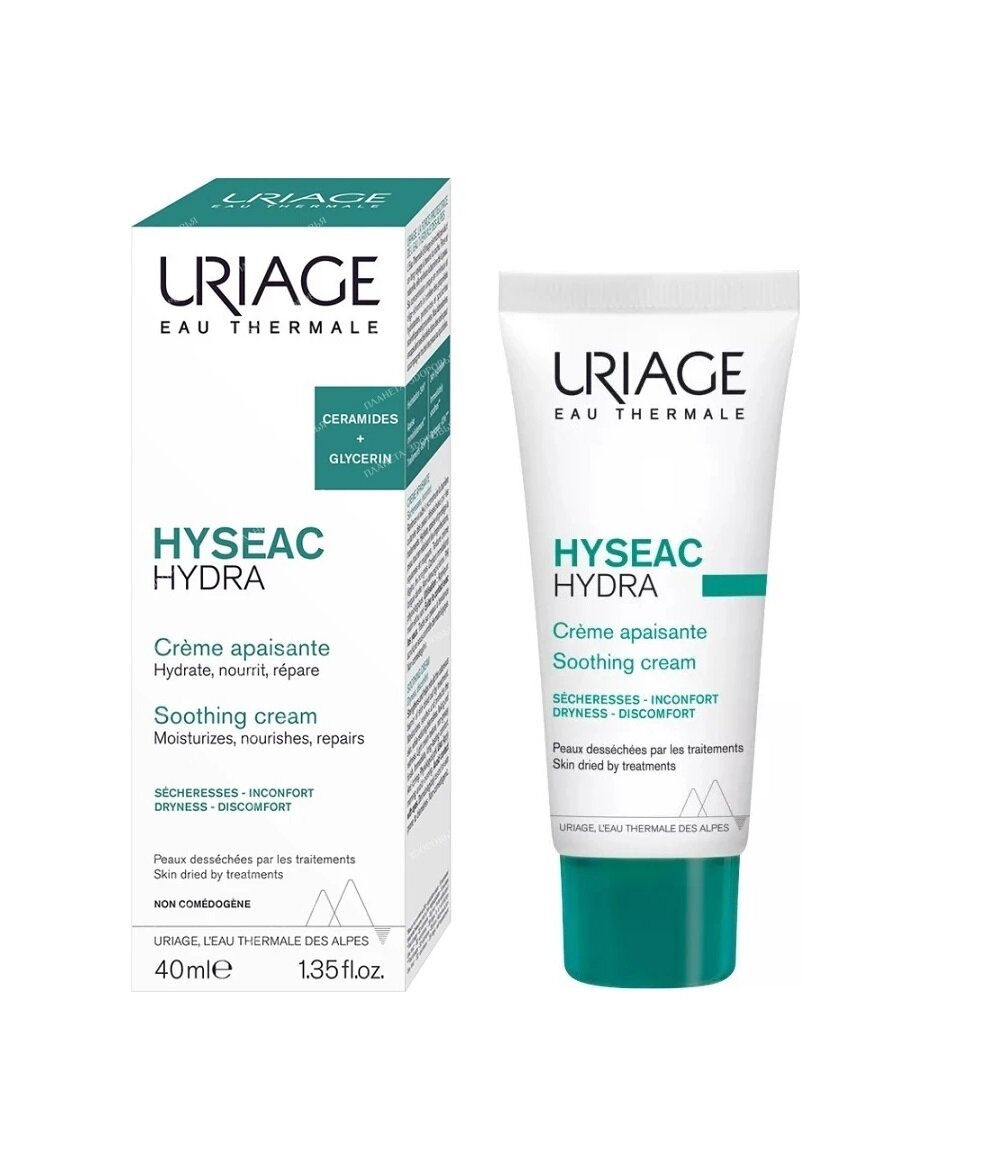 Uriage Успокаивающий крем для лица Hyseac Hydra Creme Apaisante 40мл