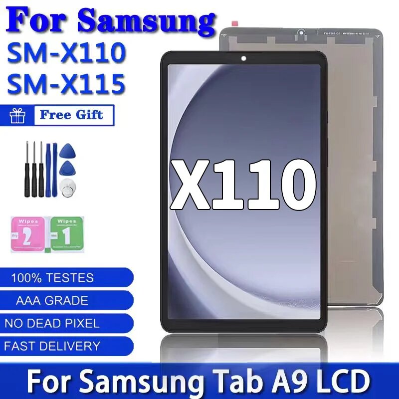 Планшетный ЖК-дисплей Samsung Tab A9 SM-X110 SM-X115