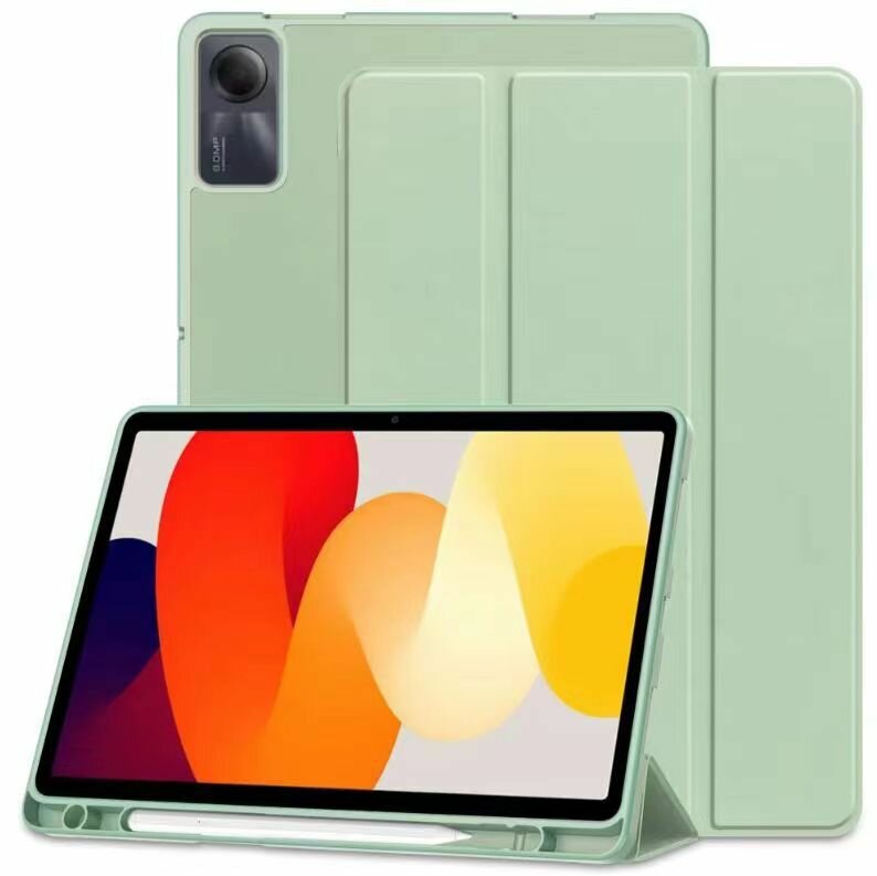 Чехол Slim для Redmi Pad Se / Редми пад се, 11 дюйма, 2023 года, мятный