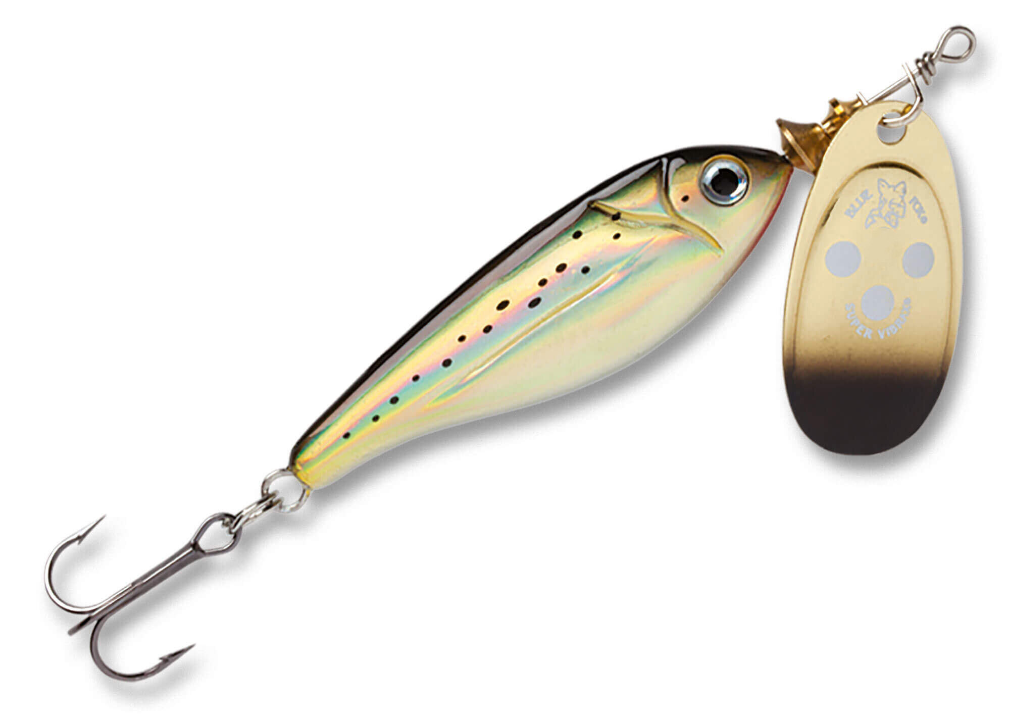 Блесна вращающаяся BLUE FOX Minnow Super Vibrax 1 G 5гр.