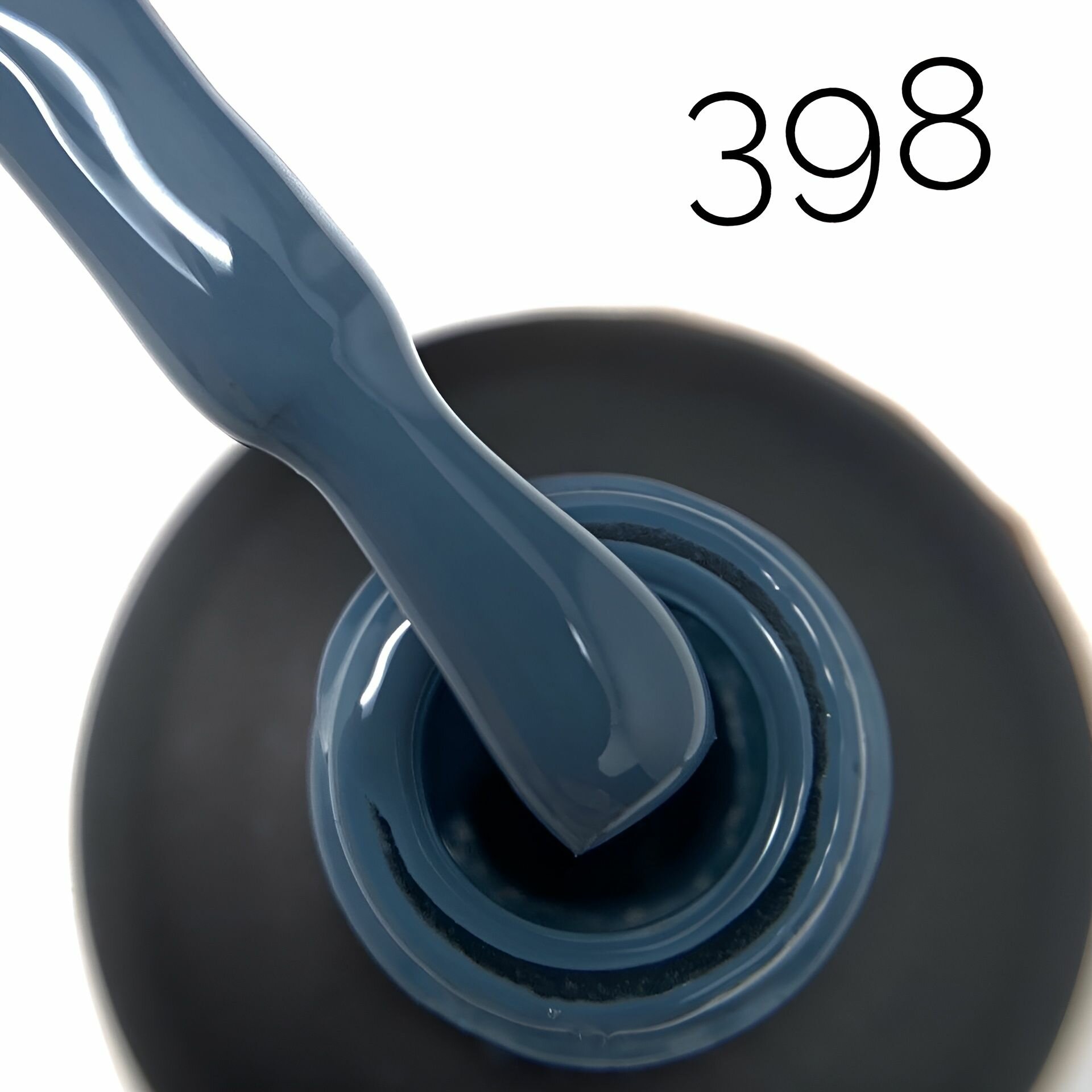 Sova De Luxe Гель-лак тёмно-синий 398, 15мл.