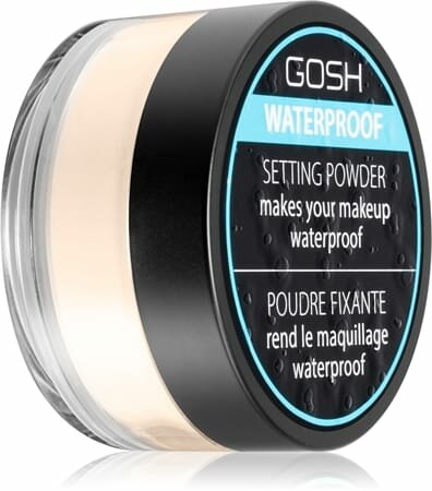 Пудра Gosh waterproof setting powder, прозрачный, 7 г