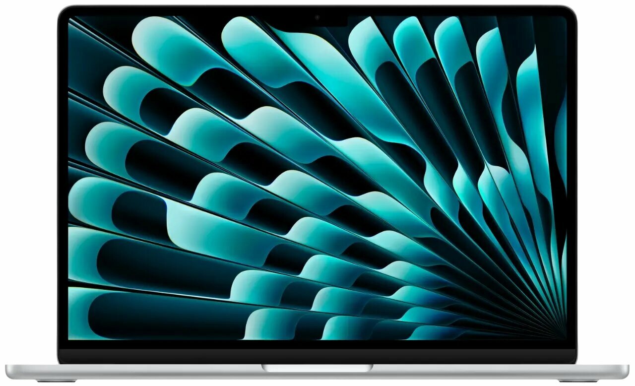 Ноутбук Apple MacBook Air 15 M5, 12 Мп, 60 Гц, 16/512Gb, Silver MDV94