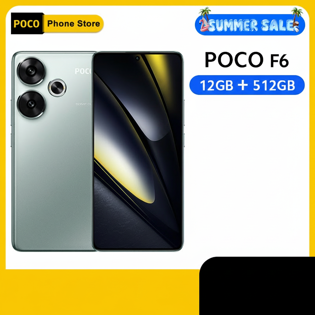 Смартфон Poco F6, 12/512ГБ, global