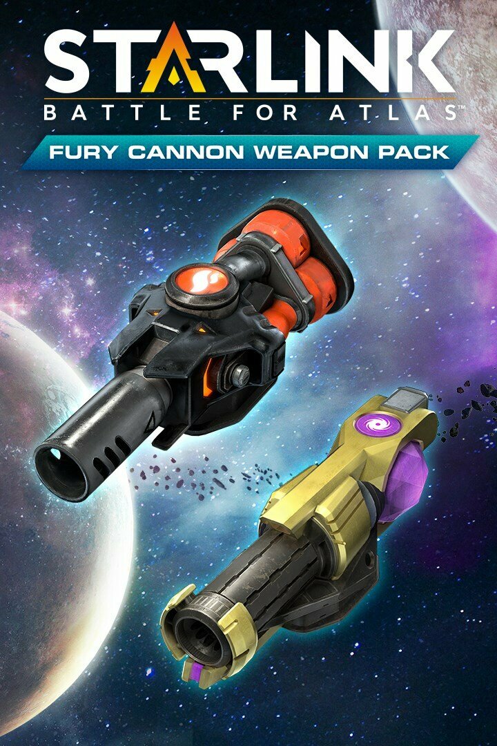 Starlink: Battle for Atlas - Fury Cannon Weapon Pack — дополнение (DLC) для Xbox / Microsoft Store · Xbox One, Xbox Series X|S · цифровой ключ · нужна базовая игра