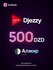 Пополнение Djezzy Алжир 500 динаров (DZD) | мобильная связь, prepaid, SIM | Цифр...