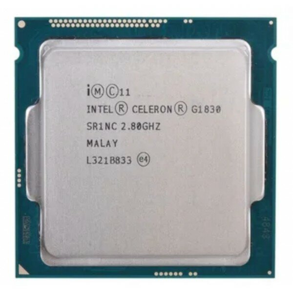 Процессор БУ INTEL CELERON G1830 (Socket 1150. 2-ядерный. 2700 МГц. Haswell. Кэш L2 - 0.5 Мб. Кэш L3