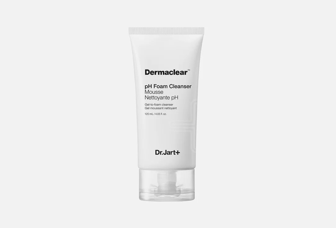 Пенка для глубокого очищения кожи Dr. Jart+ Dermaclear ph foam cleanser, 120 мл