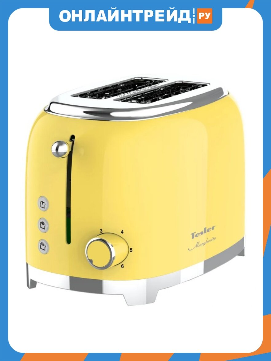 Тостер Tesler TT-260 YELLOW
