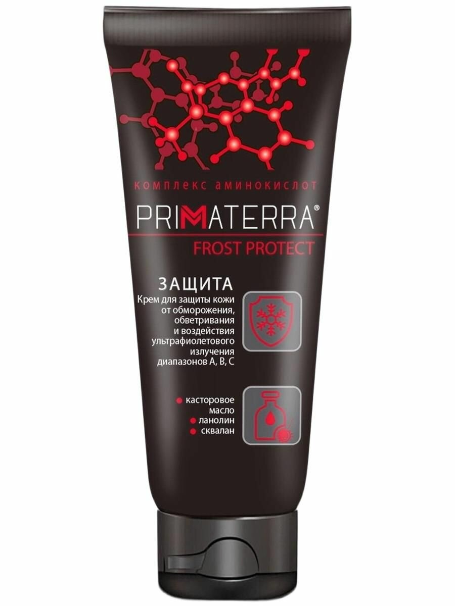 PRIMATERRA Крем для рук и лица от мороза и ветра с пантенолом