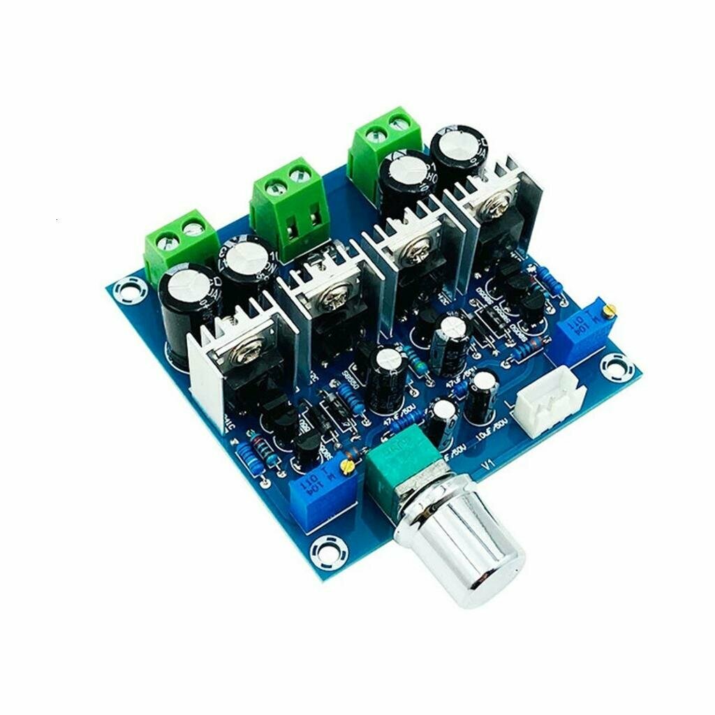 Усилитель мощности 24V 2 канала TIP41C TIP42C