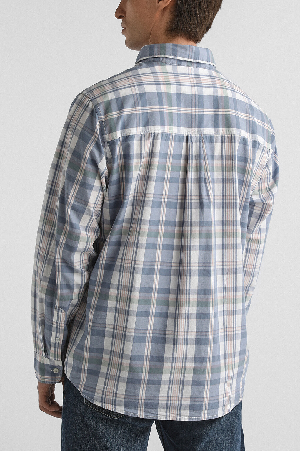 Рубашка Pepe Jeans, размер 48, синий — фото 1