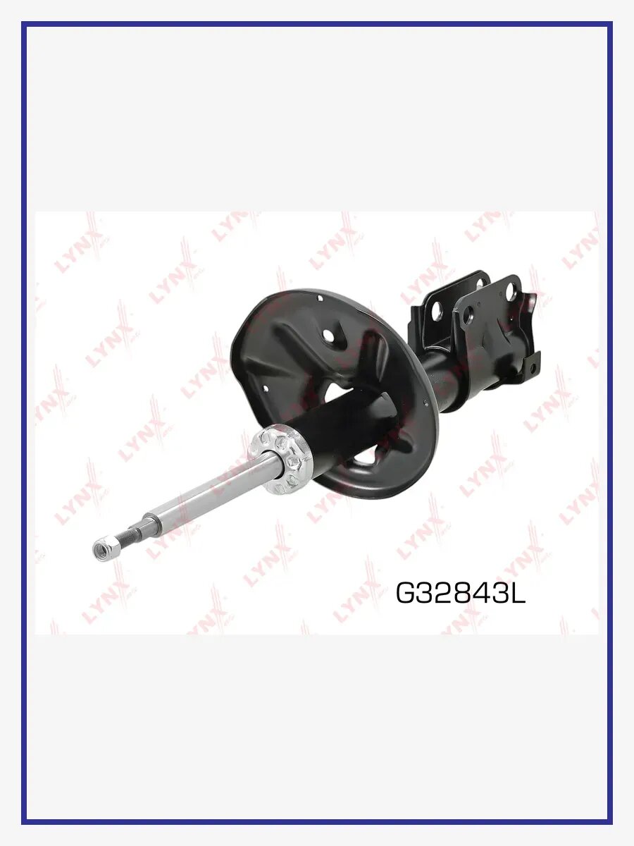 Стойка амортизаторная, газовым подпором, слева, передняя, арт. G32843L
