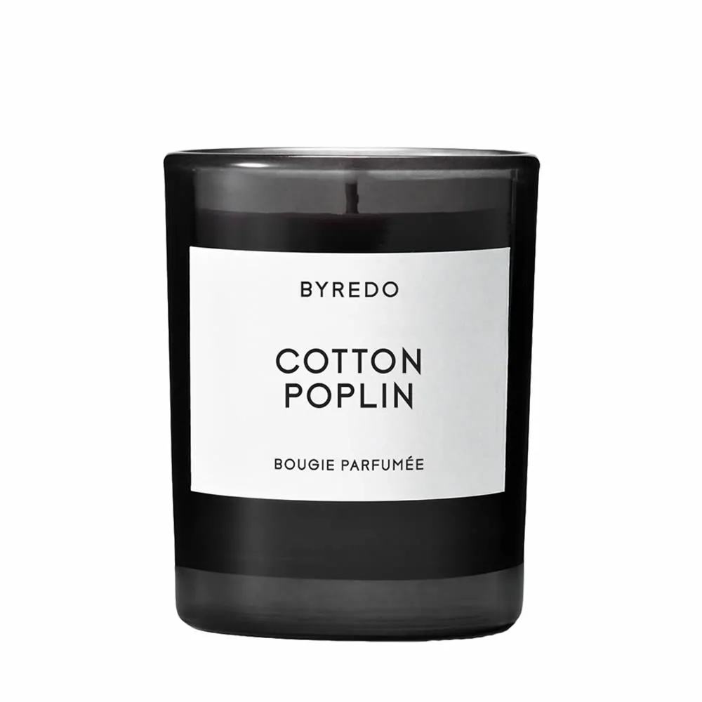 Байредо Коттон Поплин свеча 240 гр парфюмированная - Byredo Cotton Poplin