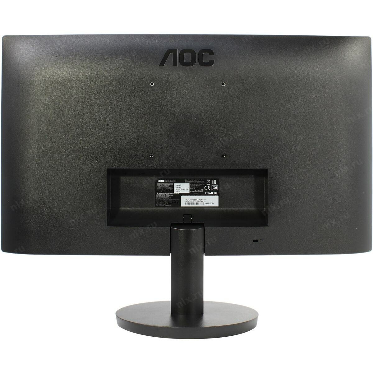 23.8" ЖК монитор AOC 24B3QA2 Black (LCD, 1920x1080, D-Sub, HDMI) — фото 1