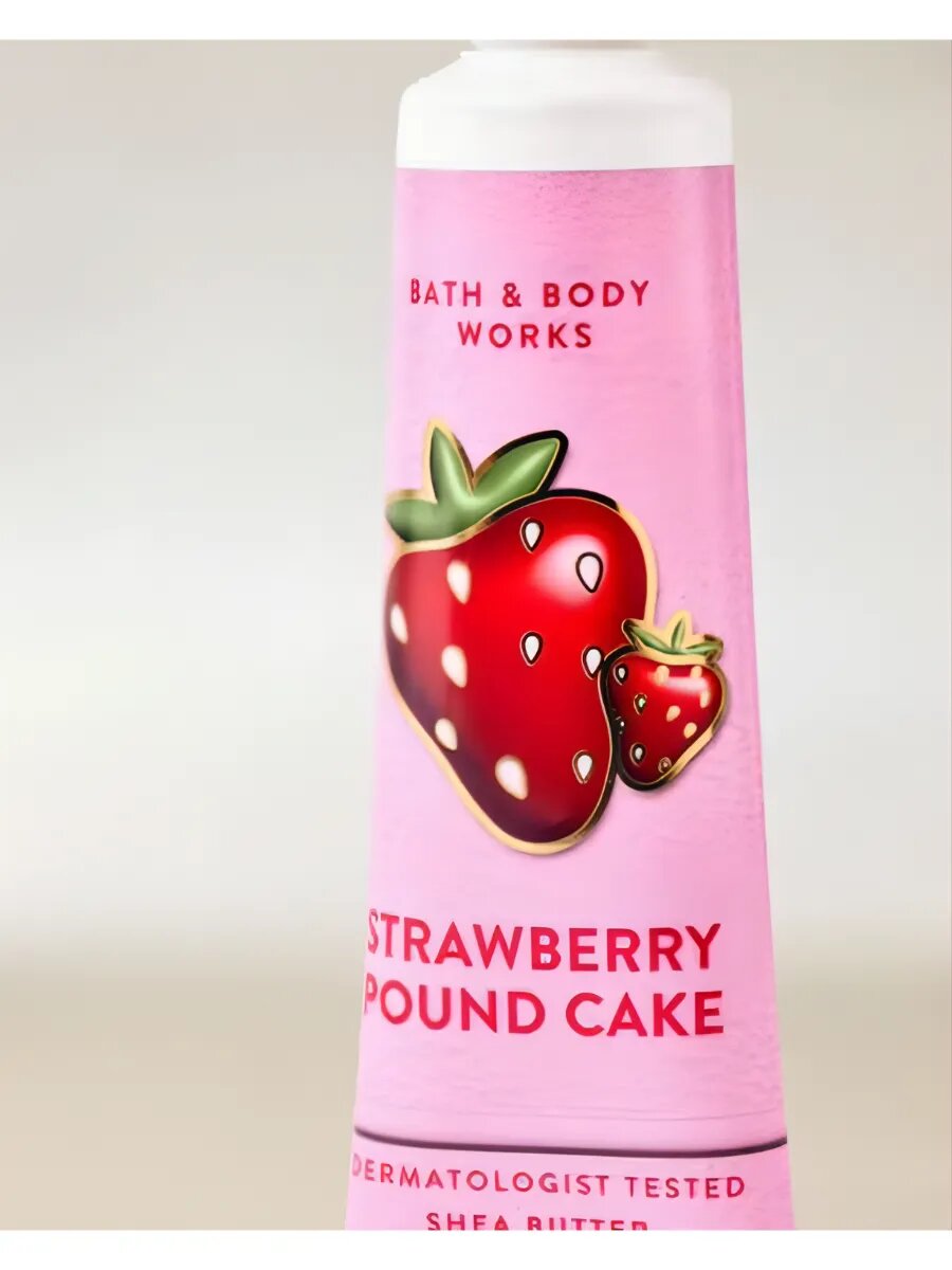 Парфюмированный крем Bath&Body Works Strawberry Pound Cake