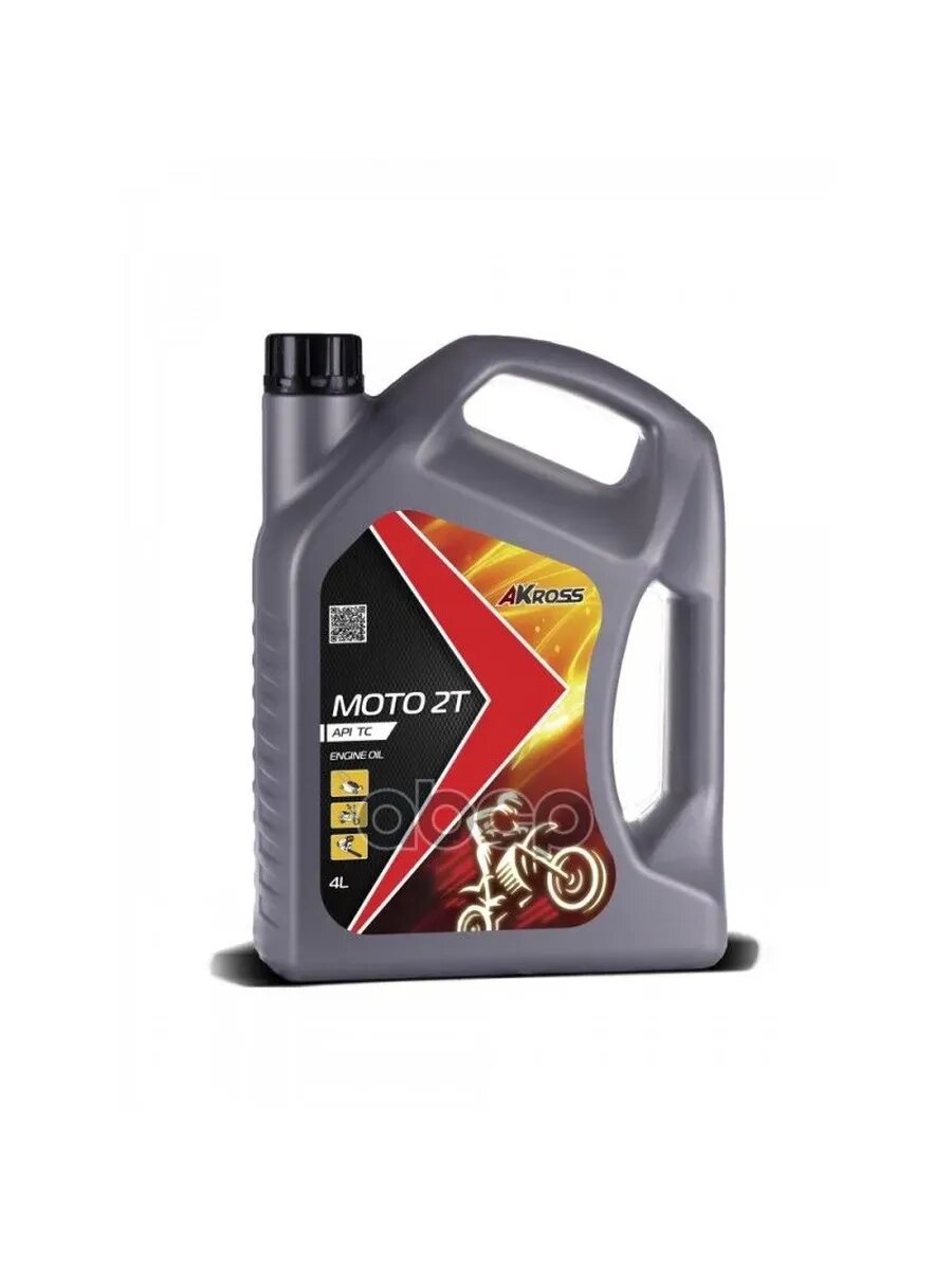 Akross Мото 2Т Тс Полусинтетическое 4L AKross арт. AKS0027MO