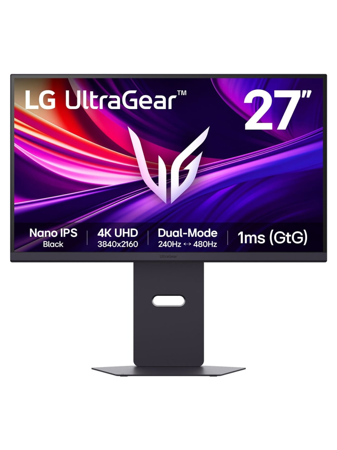 Монитор 27" LG UltraGear G8 27G850A-B, Nano IPS, 3840x2160, 240 Гц, черный