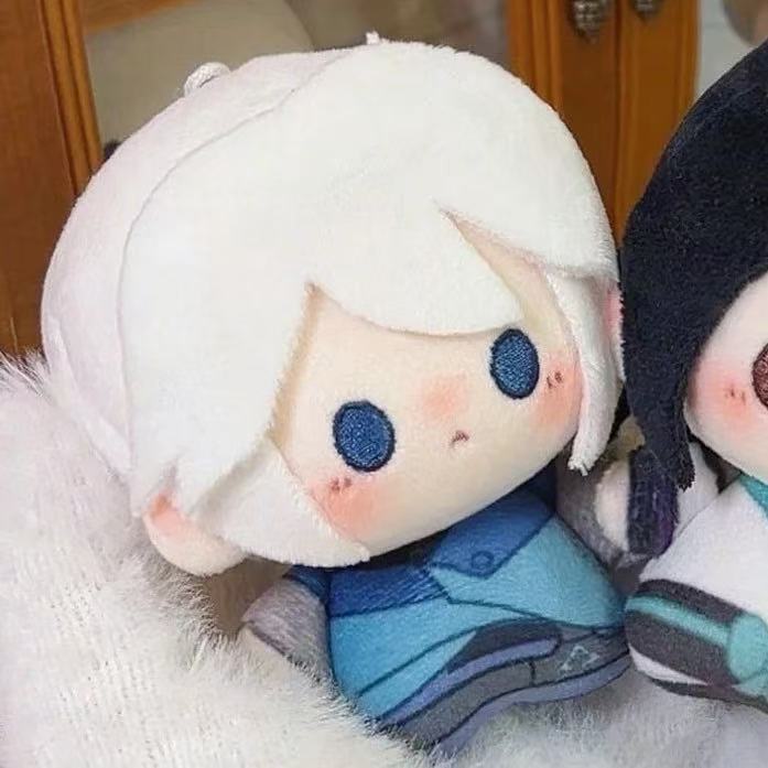 Джетт Большие Глаза 10см Кукла Нуну С Румянами Из Хлопка Фигурка Мягкое Тело Коллекционная