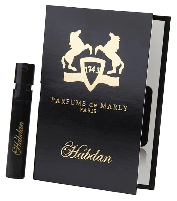 Миниатюра парфюмерной воды для мужчин и женщин - Parfums De Marly Habdan 1.2 мл