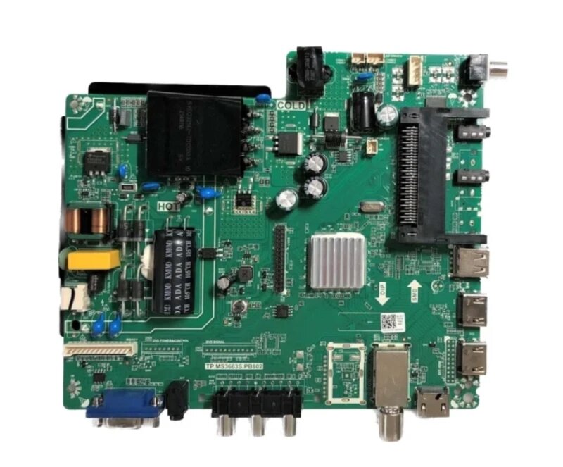 Плата TP. MS3663S. PB802, для телевизора Harper 43F670T
