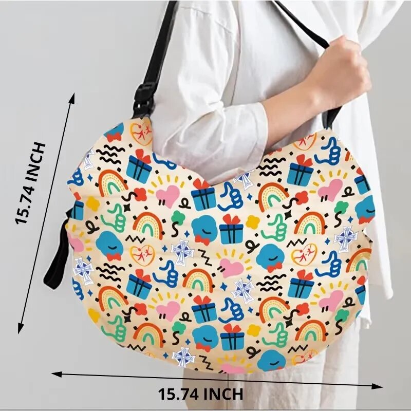 Сумка-шоппер Colorful gifts 15.74x15.74 дюймов