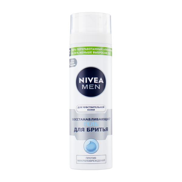 Восстанавливающий гель для бритья для чувствительной кожи NIVEA Men 200мл