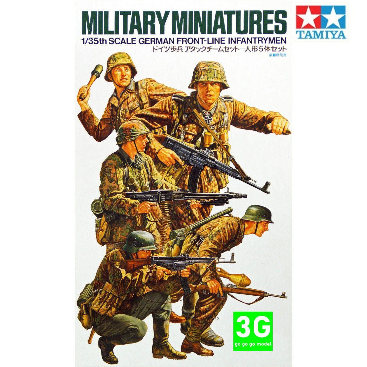 TAMIYA 35196 1/35 Группа штурмовиков фронтовой пехоты из 5 человек