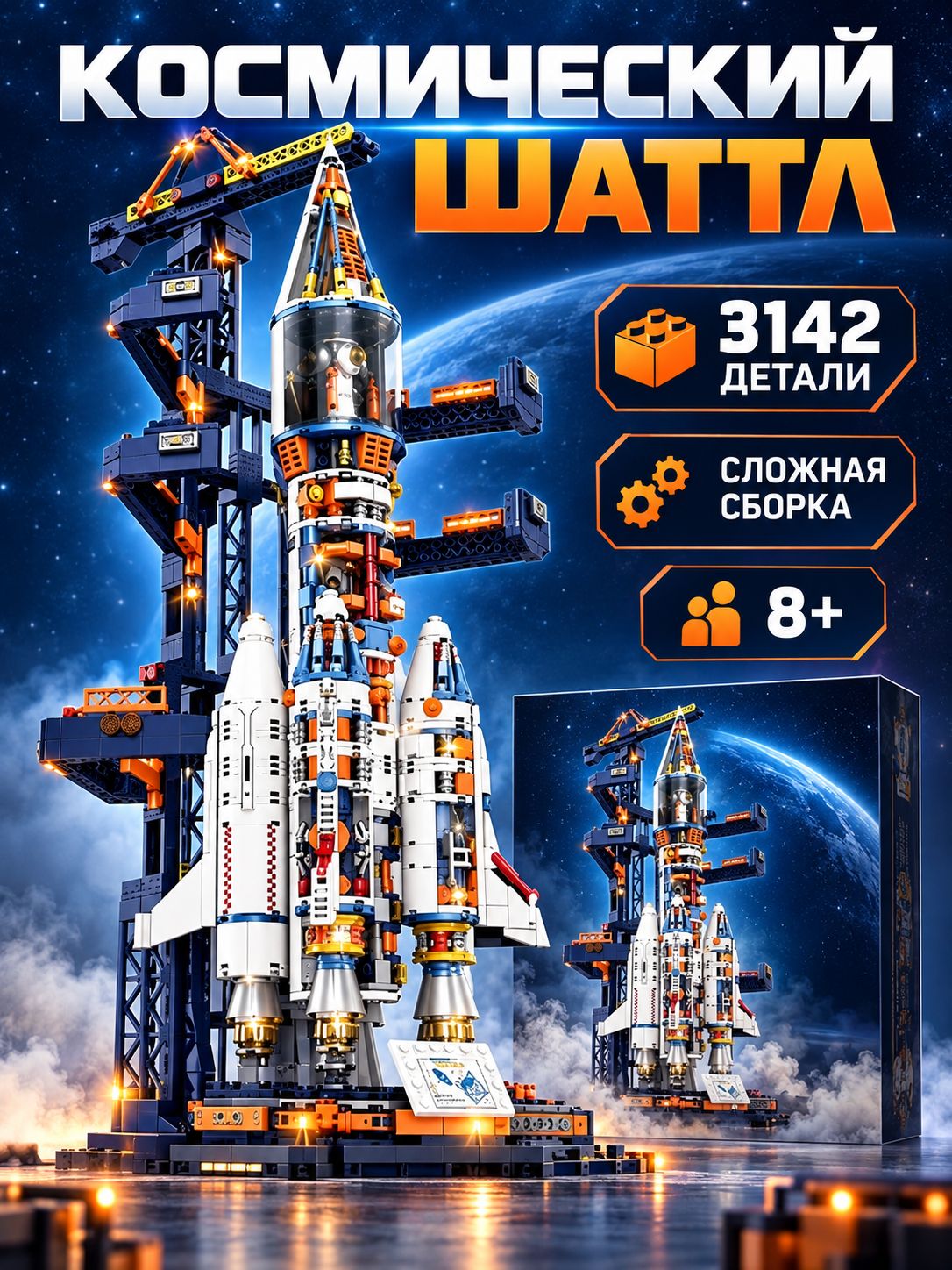 Konstruktor, 3142 elementlar, Kengaytirilgan haqiqat, Blokli, Prefabrik model