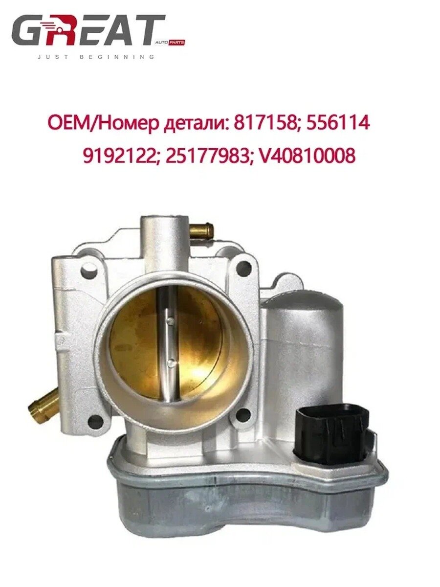Корпус дроссельной заслонки 50 мм для. 25177983;817158;9192122