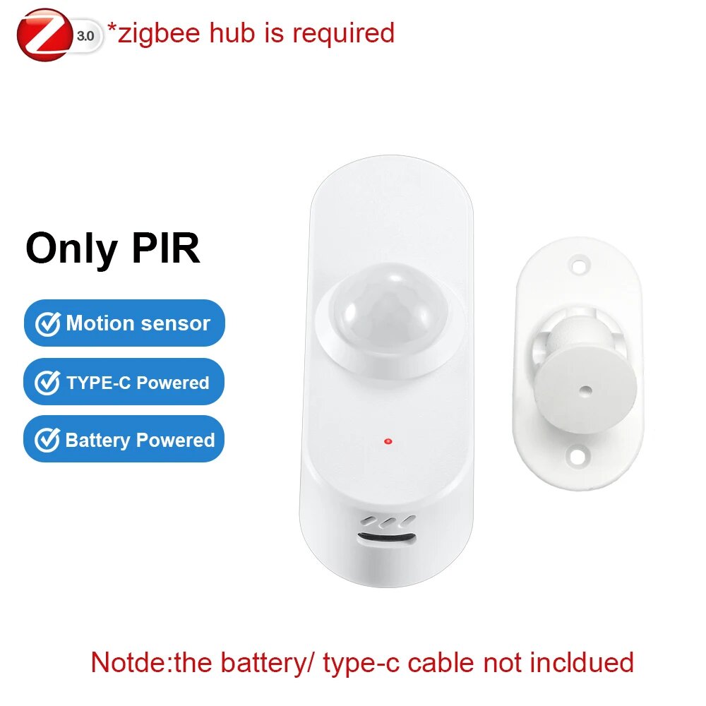 Haozee Умный датчик присутствия человека Zigbee PIR Only