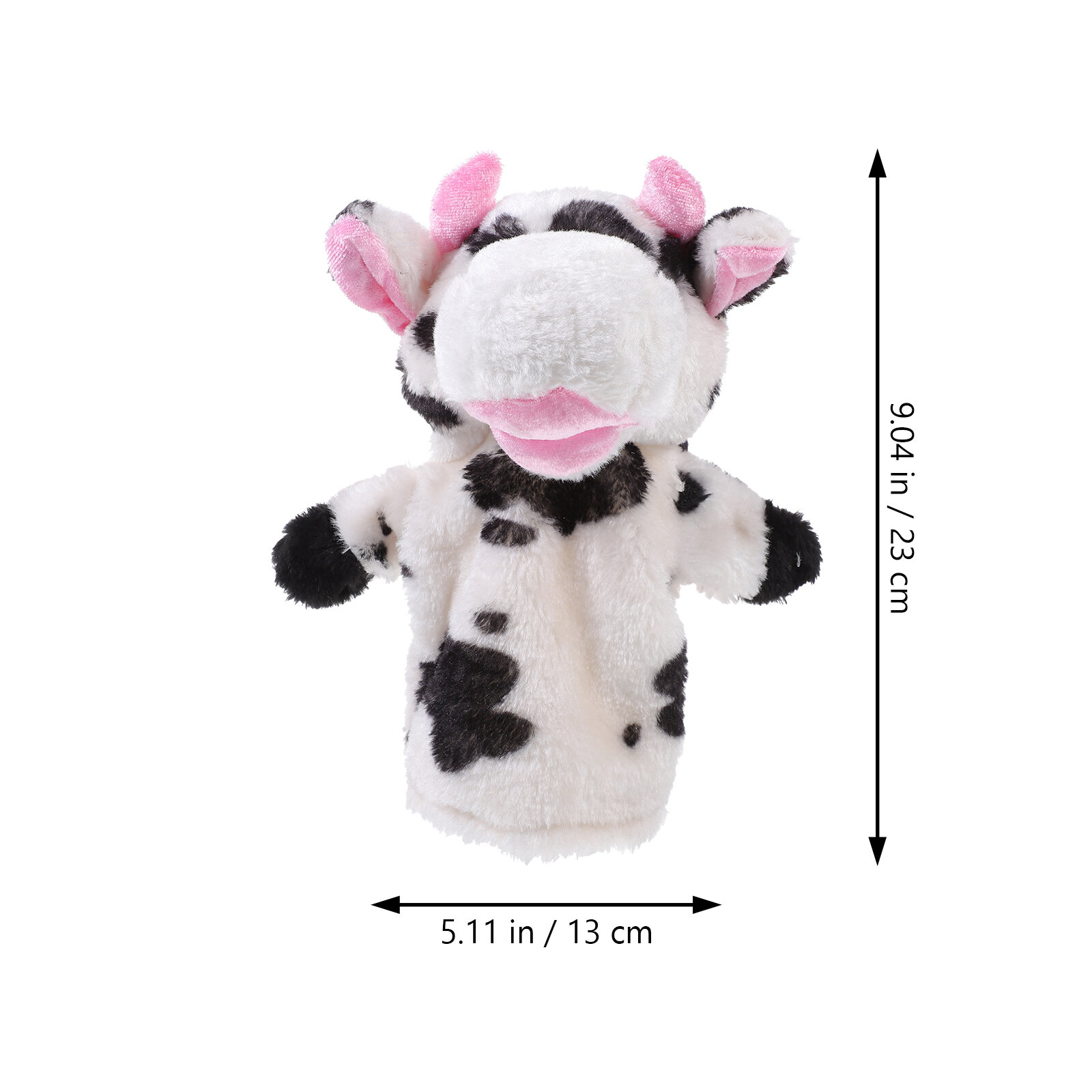 Кукла-Перчатка Веселая Корова Детская Игрушка Для Развития Фантазии 25*16CM