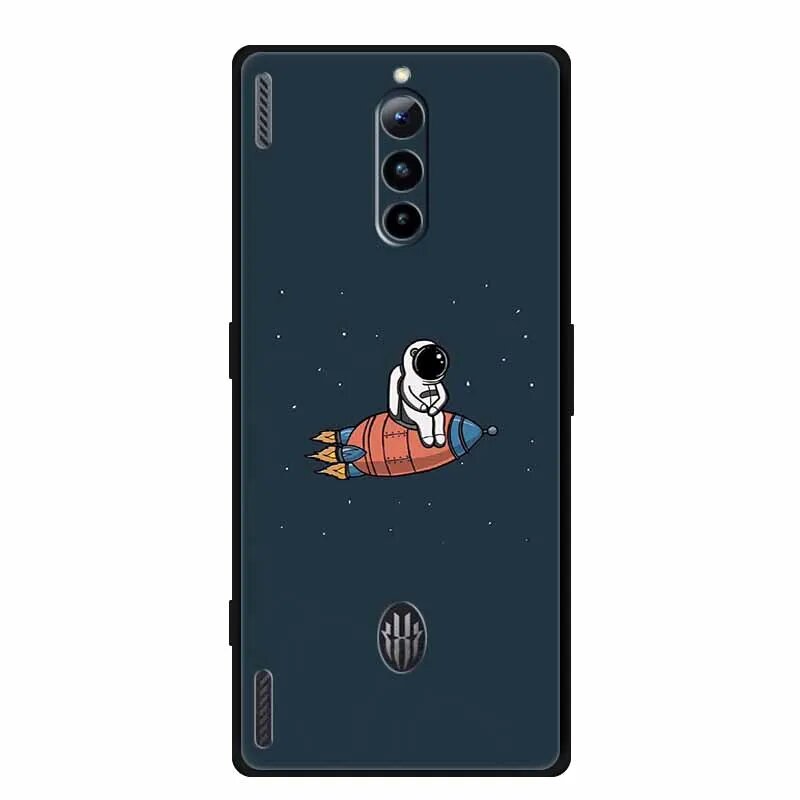Чехол для ZTE Nubia Red Magic 8 Pro, черный, Astronaut