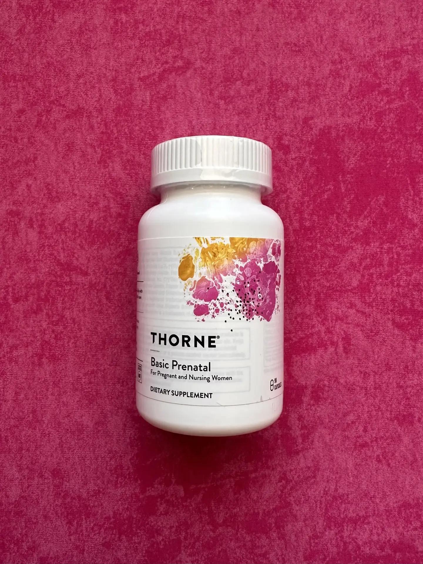 Thorne Research, Basic Prenatal, витамины для беременных и кормящих женщин, 90 капсул
