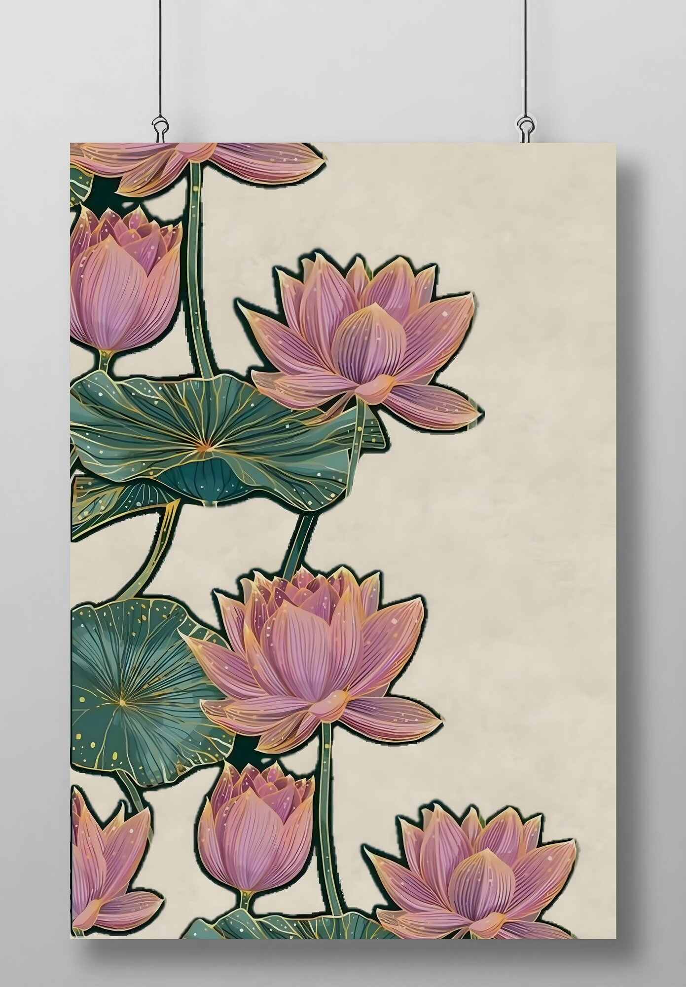 Постер/Плакат Лотос (Lotus)