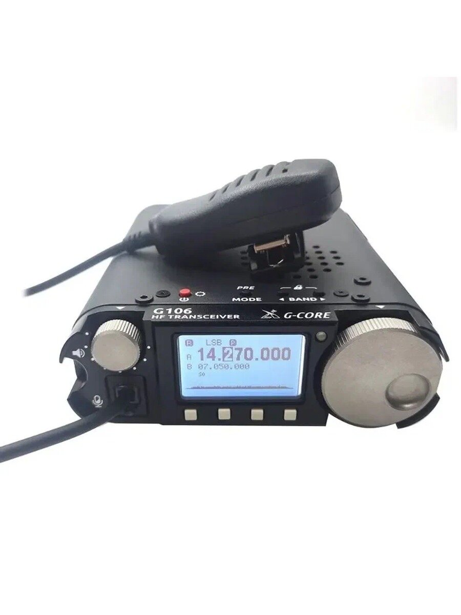 Know Easyx Портативный SDR трансивер Xiegu G106 5 Вт коротковолновая FM